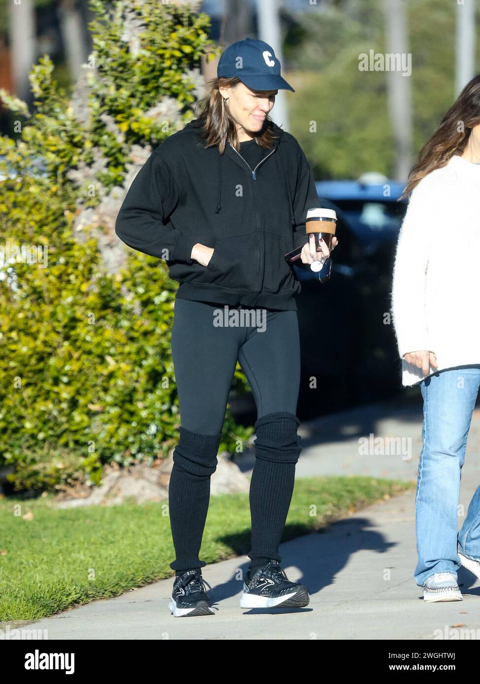 Jennifer Garner picks up son Samuel Affleck from school. Featuring ...