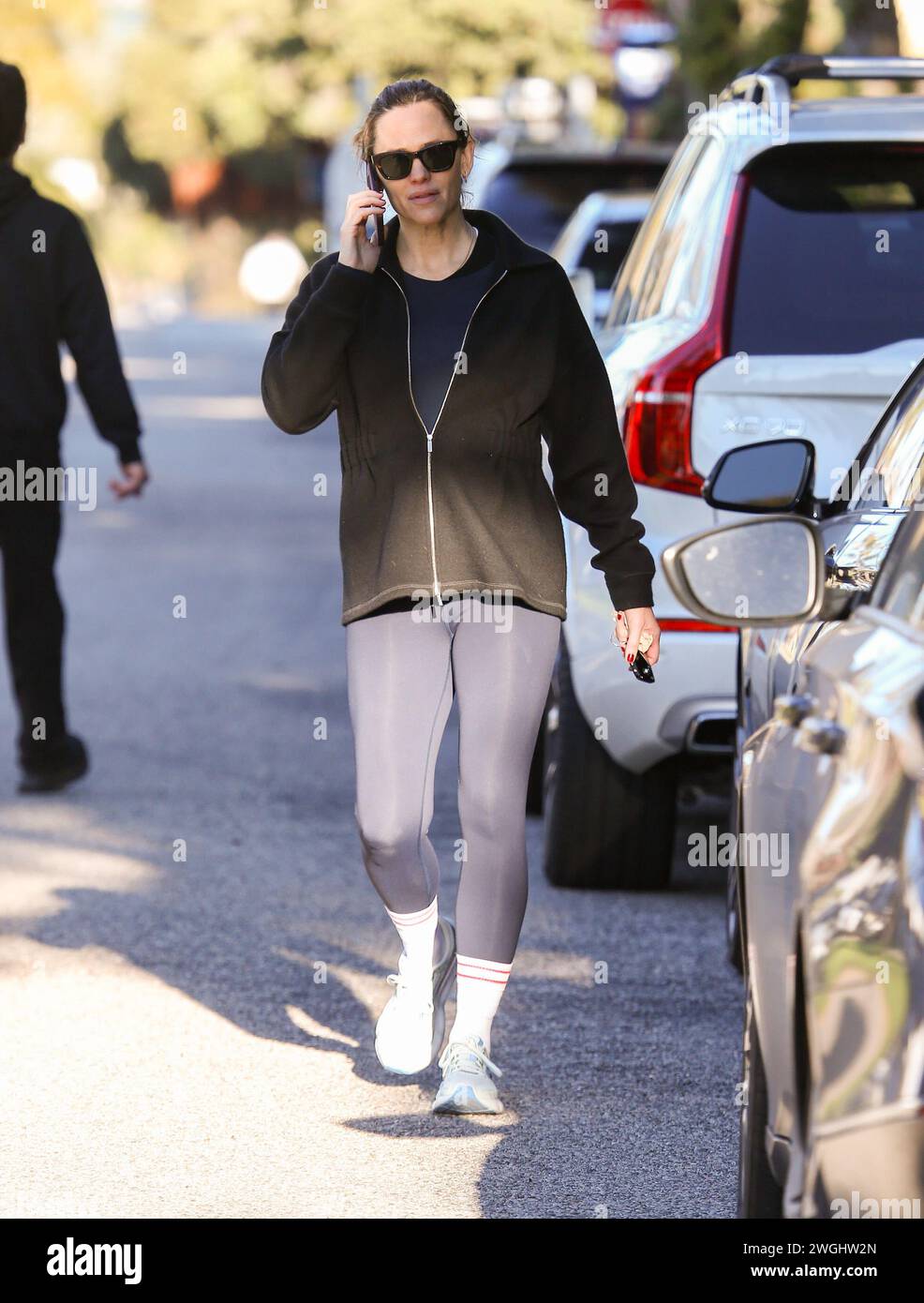 Jennifer Garner is seen out and about in Los Angeles, California ...