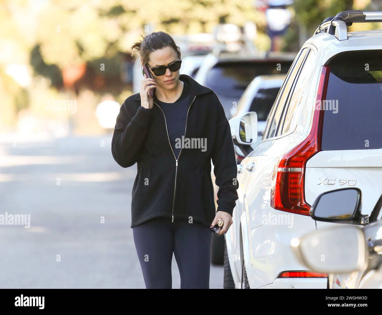 Jennifer Garner is seen out and about in Los Angeles, California ...