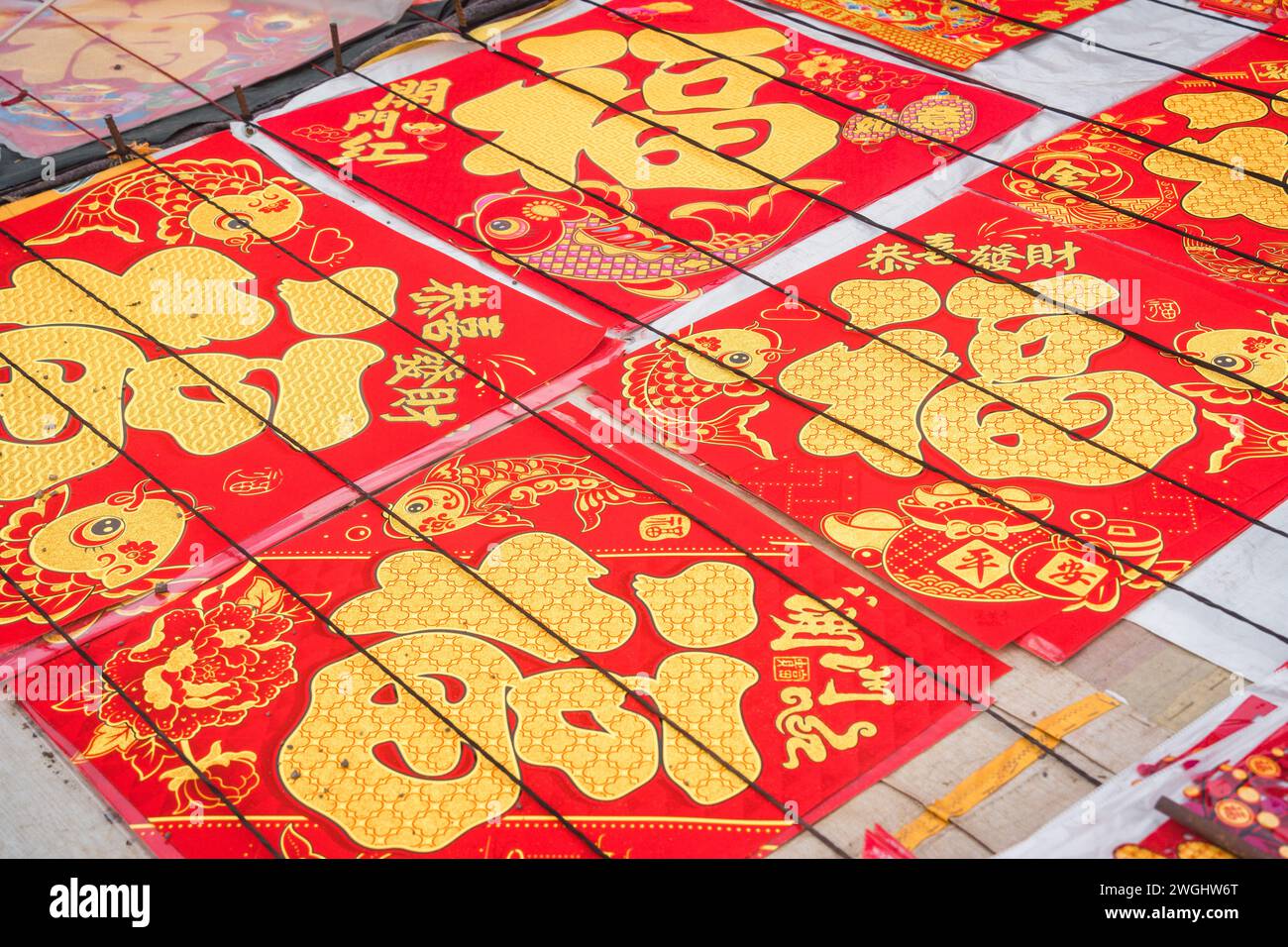 The Chinese New Year Traditional Decoration, Auspicious Fortune ...