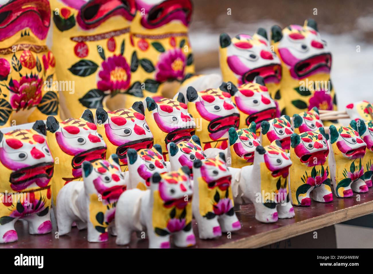 The Colorful Chinese dolls: Folk Crafts of Shandong Province, China ...