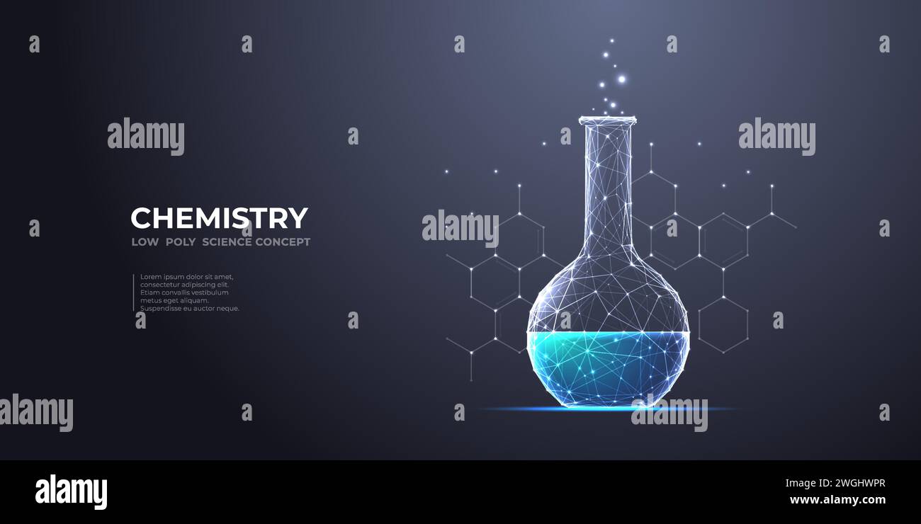 Erlenmeyer flask blue liquid beaker Stock Vector Images - Alamy