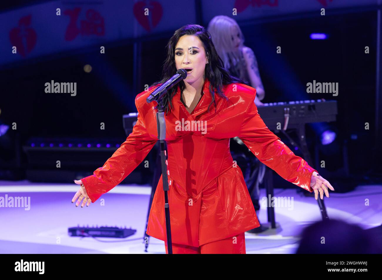 AHA Red Dress Collection Concert 2024 Featuring: Demi Lovato Where: New ...
