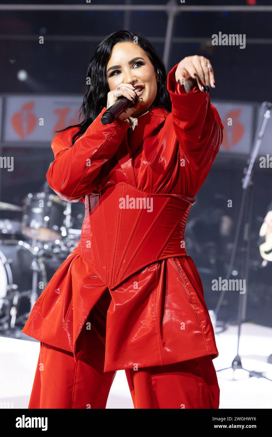 AHA Red Dress Collection Concert 2024 Featuring: Demi Lovato Where: New ...