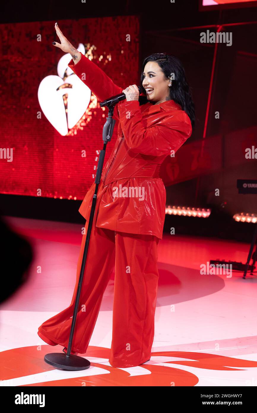 AHA Red Dress Collection Concert 2024 Featuring: Demi Lovato Where: New ...