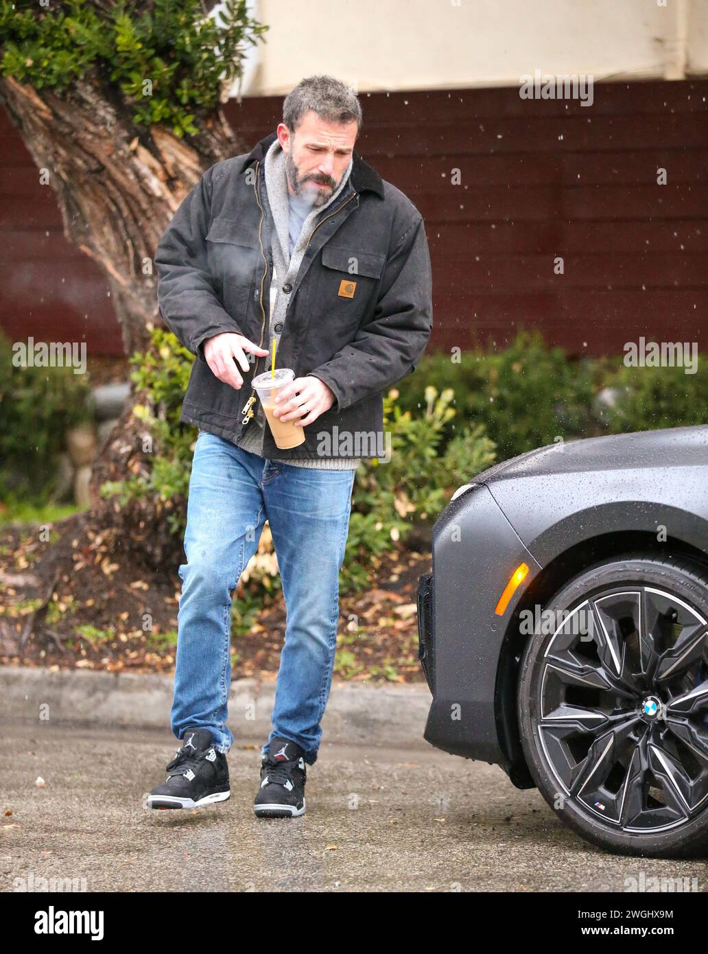 Ben Affleck and son Samuel seen in Los Angeles, California Featuring ...