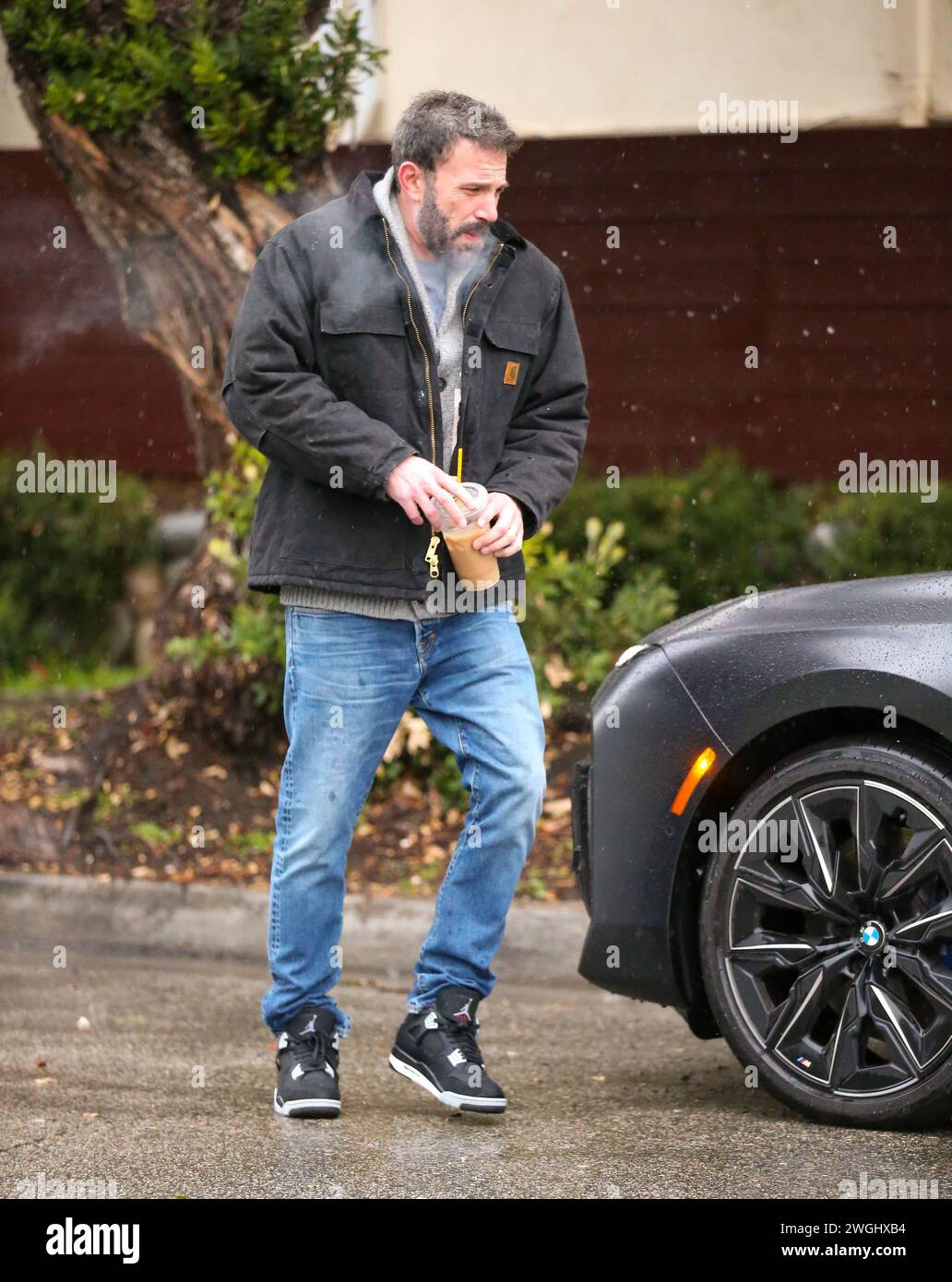 Ben Affleck and son Samuel seen in Los Angeles, California Featuring ...