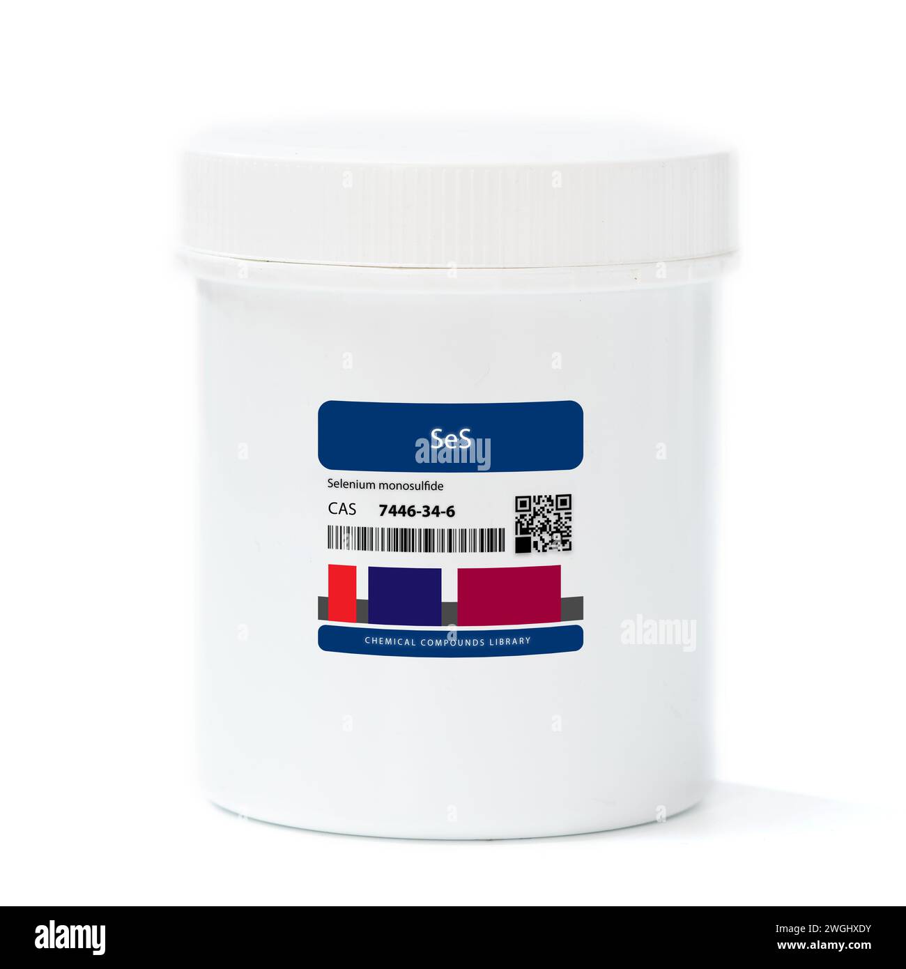 SeS - Selenium Sulfide. Chemical compound. CAS number 7446-34-6 Stock ...