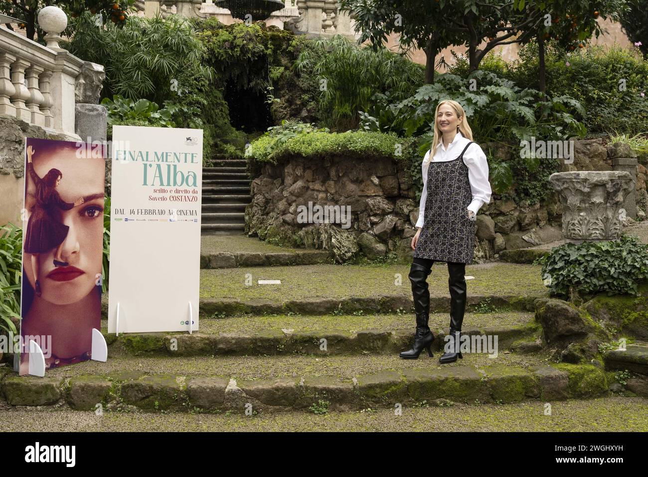 Rome, Italy. 05th Feb, 2024. Alba Rohrwacher during the Photocall of ...