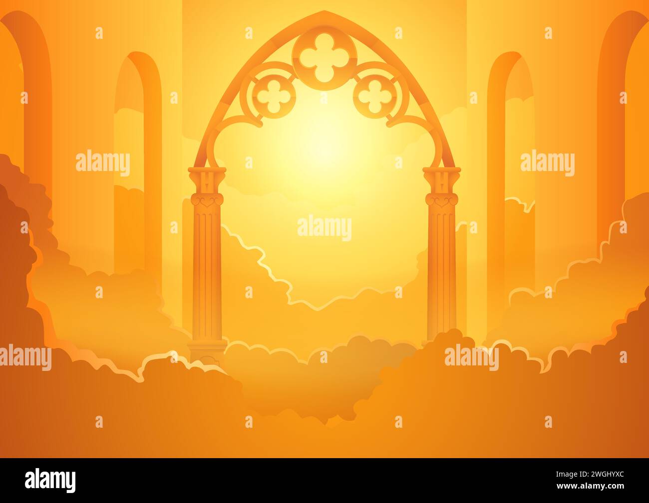 Heaven’s gate Stock Vector Images - Alamy