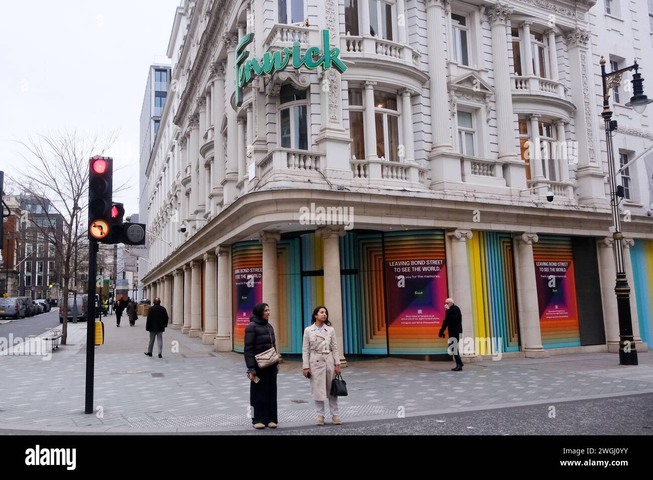 Bond Street, London, UK. 5th Feb 2024. The iconic Fenwick Bond Street ...