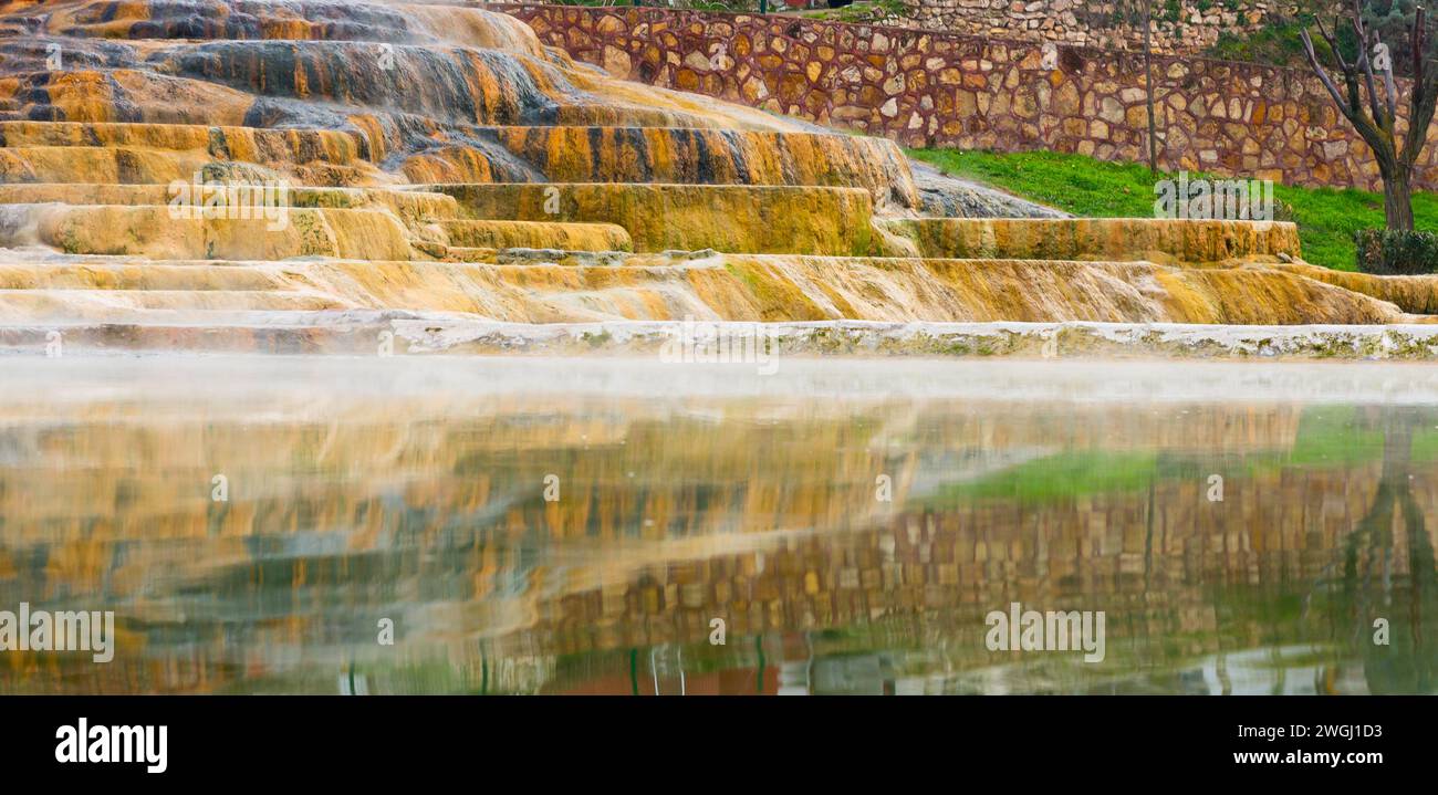Red springs near Pamukkale in Turkey Stock Photo - Alamy