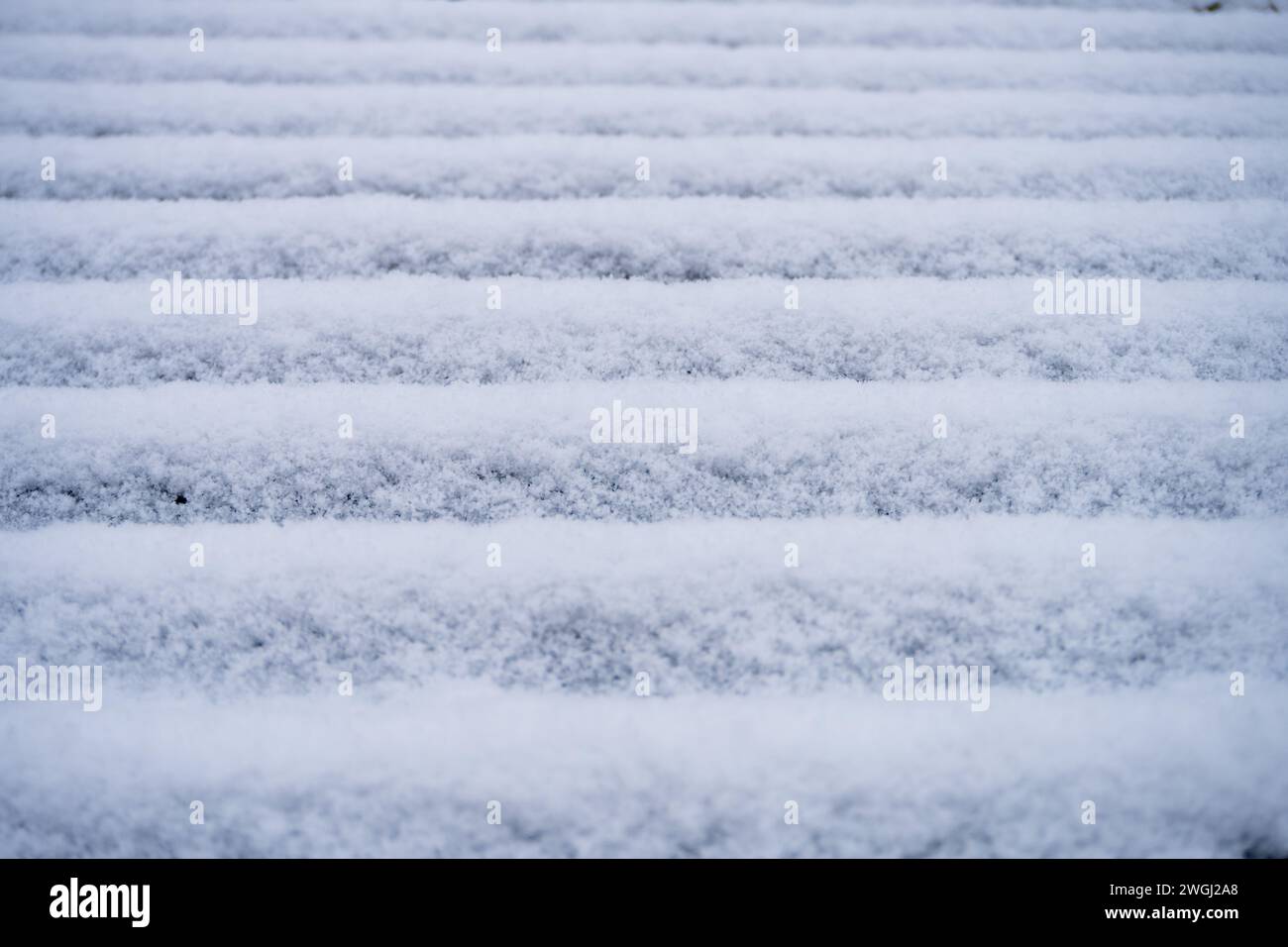 Roof Under the Snow. Beautiful horizontal rhythmic background for ...
