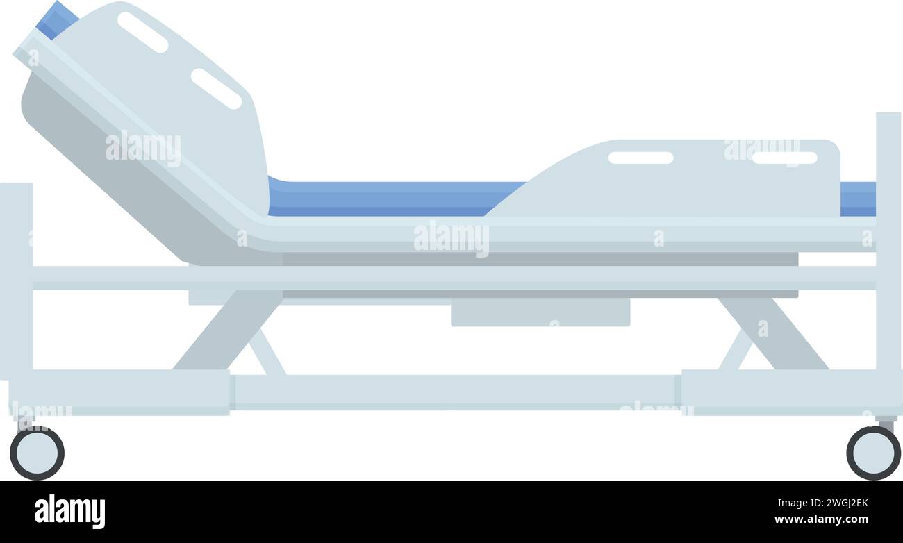 Hospital bed mattress icon cartoon vector. Medical equipment. Nurse ...
