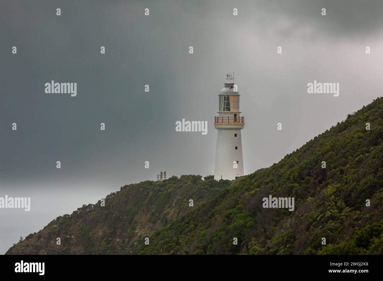 The Cape Otway Lighthouse, the oldest surviving lighthouse on mainland ...