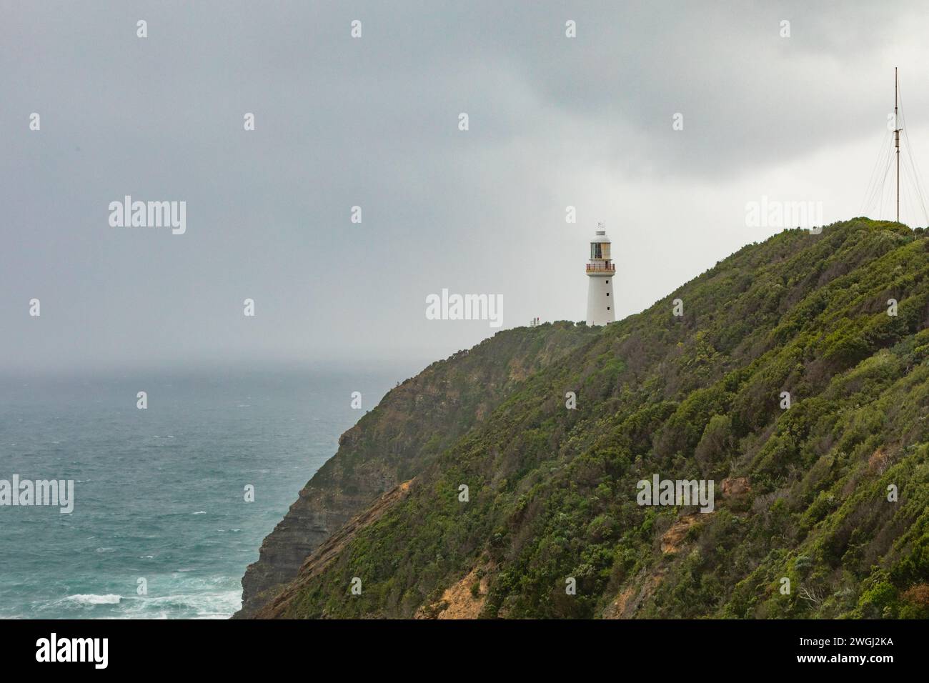 The Cape Otway Lighthouse, the oldest surviving lighthouse on mainland ...