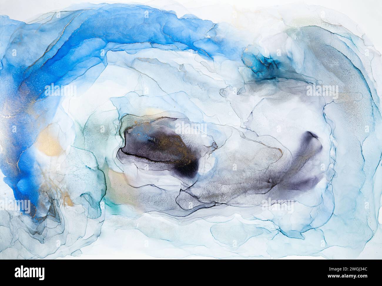 Abstract painting, trendy background for wallpapers, posters, cards ...