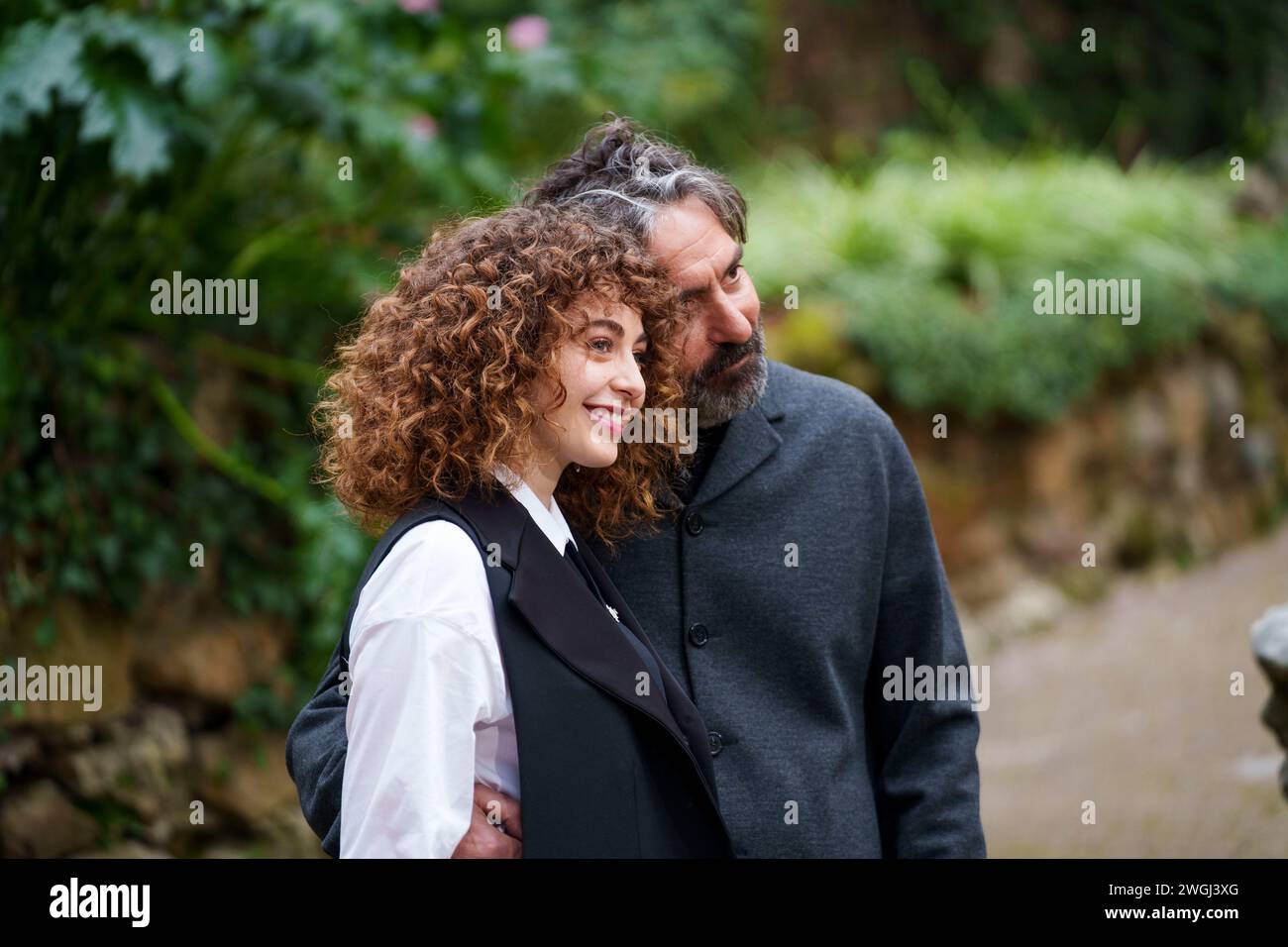 ROME, ITALY - FEBRUARY 05: Saverio Costanzo, Lily James, Rebecca ...