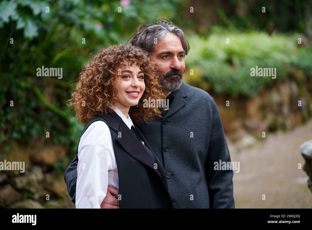 ROME, ITALY - FEBRUARY 05: Saverio Costanzo, Lily James, Rebecca ...