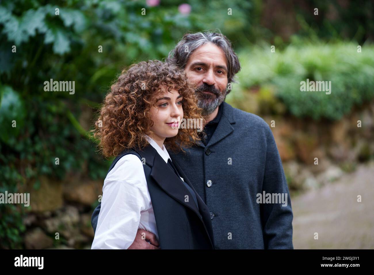 ROME, ITALY - FEBRUARY 05: Saverio Costanzo, Lily James, Rebecca ...