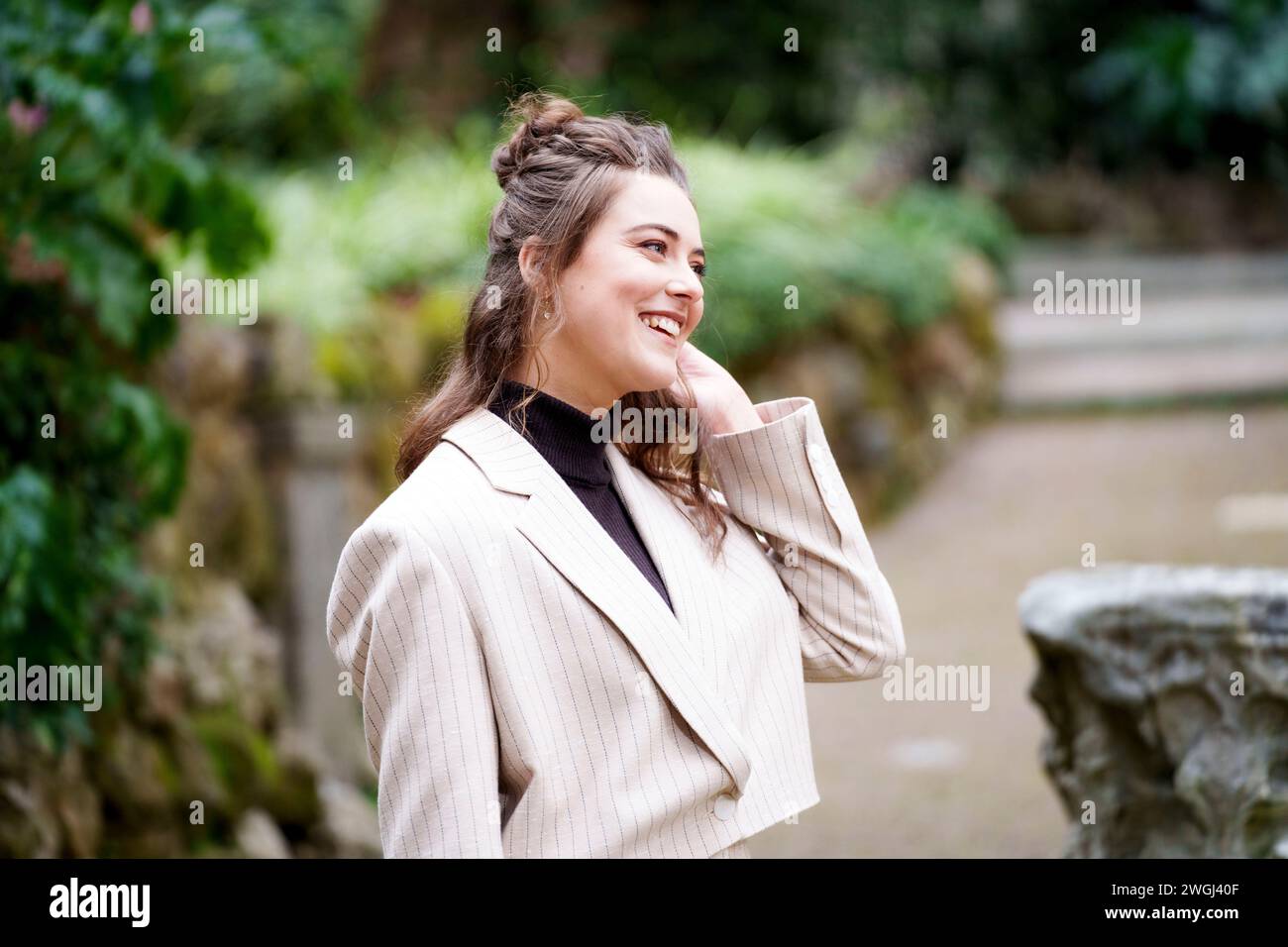 ROME, ITALY - FEBRUARY 05: Sofia Panizzi poses for a photocall for ...