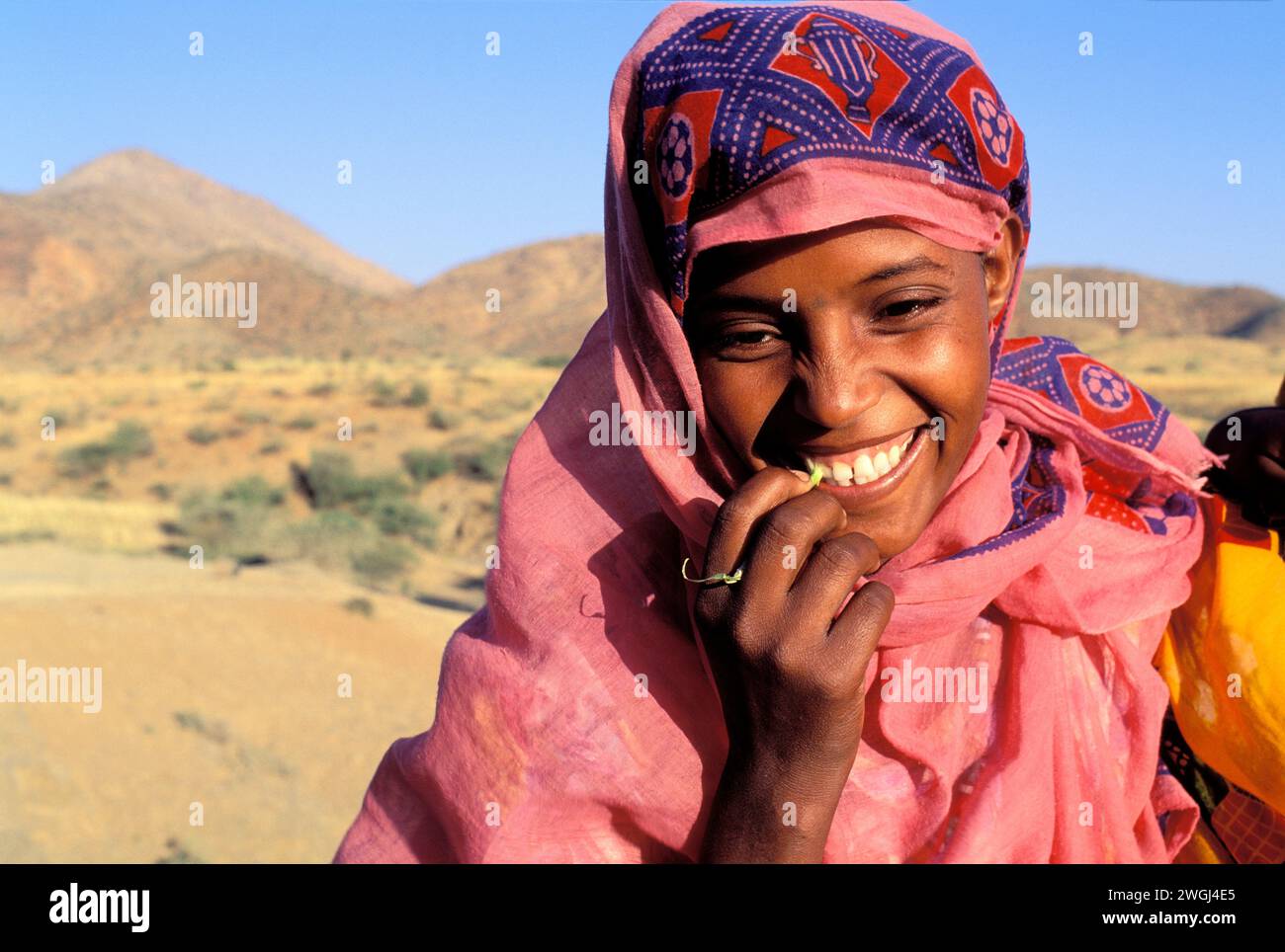 Eritrea, town of Keren, Bellen ethnic group Stock Photo - Alamy