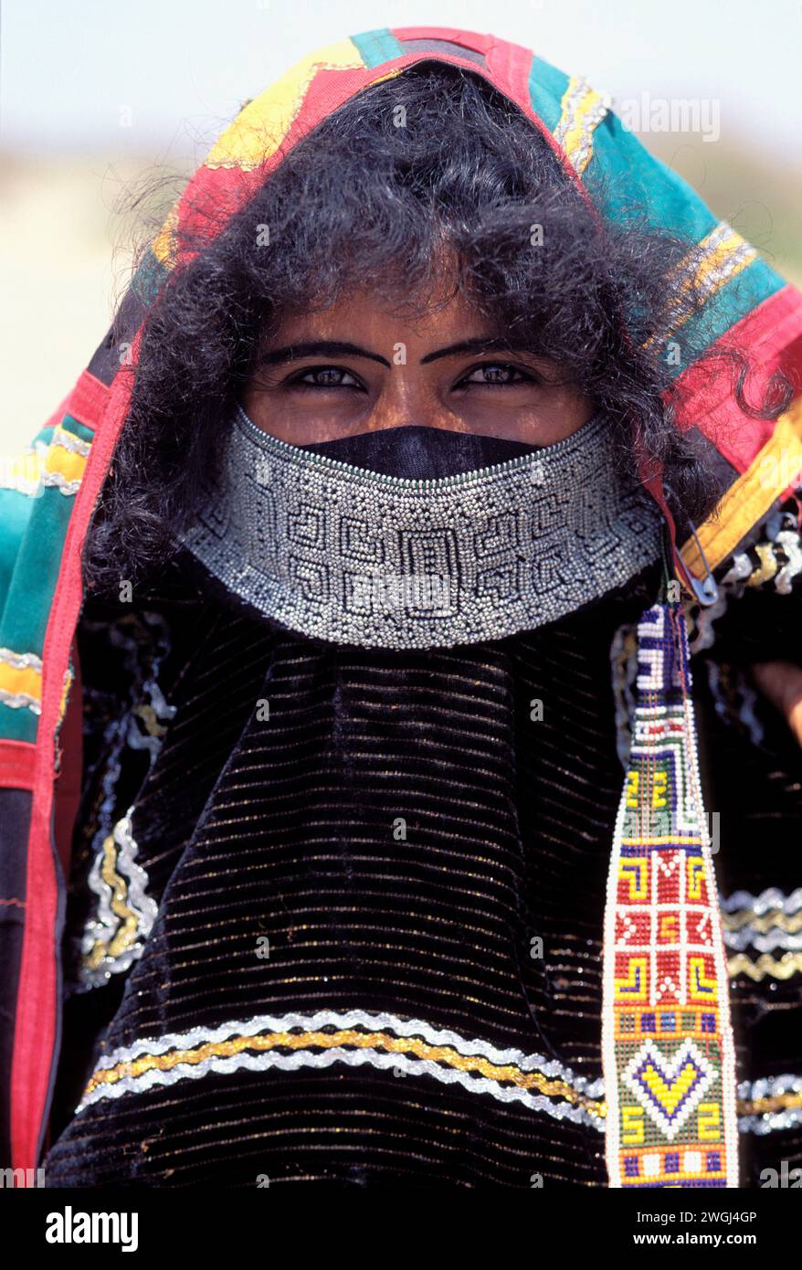 Eritrea, woman from Rashaida ethnic group Stock Photo - Alamy
