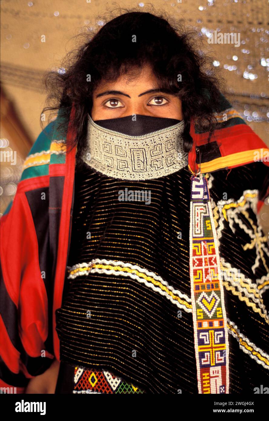 Eritrea, woman from Rashaida ethnic group Stock Photo - Alamy