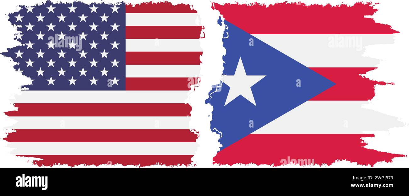 Puerto rico usa conflict Stock Vector Images - Alamy