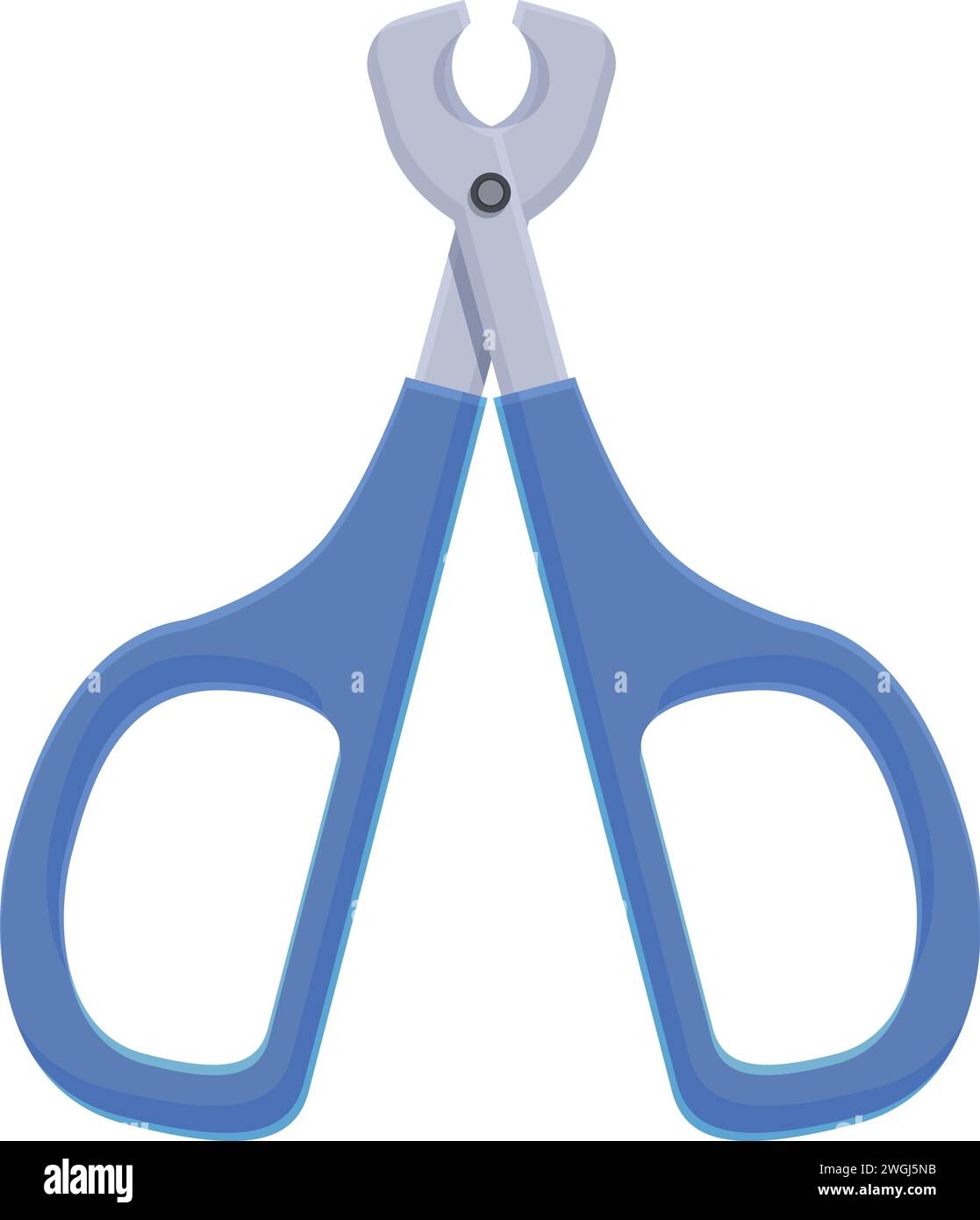 Veterinary claw cutter icon cartoon vector. Art work color. Instrument ...