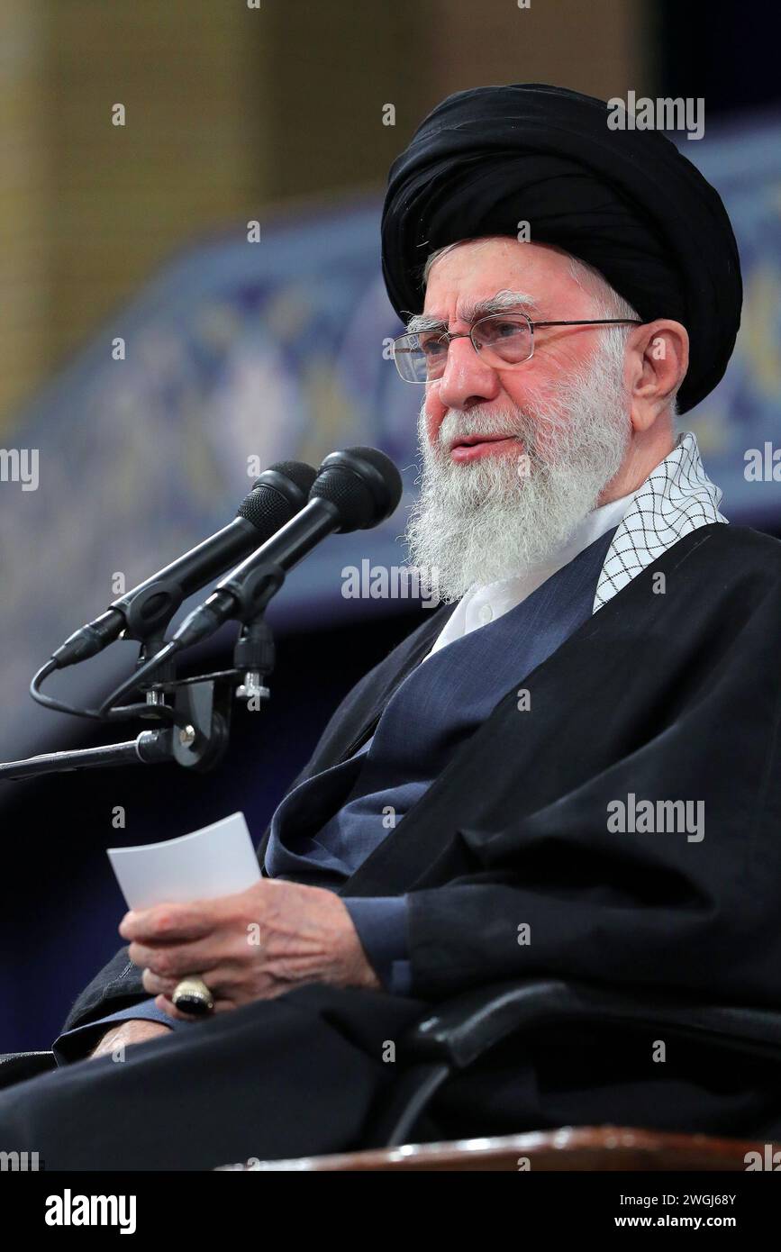 Tehran, Iran. 5th Feb, 2024. Iranian Supreme Leader Ayatollah ALI ...