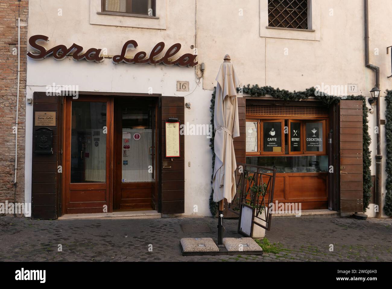 SIGN OF SORA LELLA RESTAURANT. SORA LELLA RESTAURANT IS ONE OF THE MOST ...