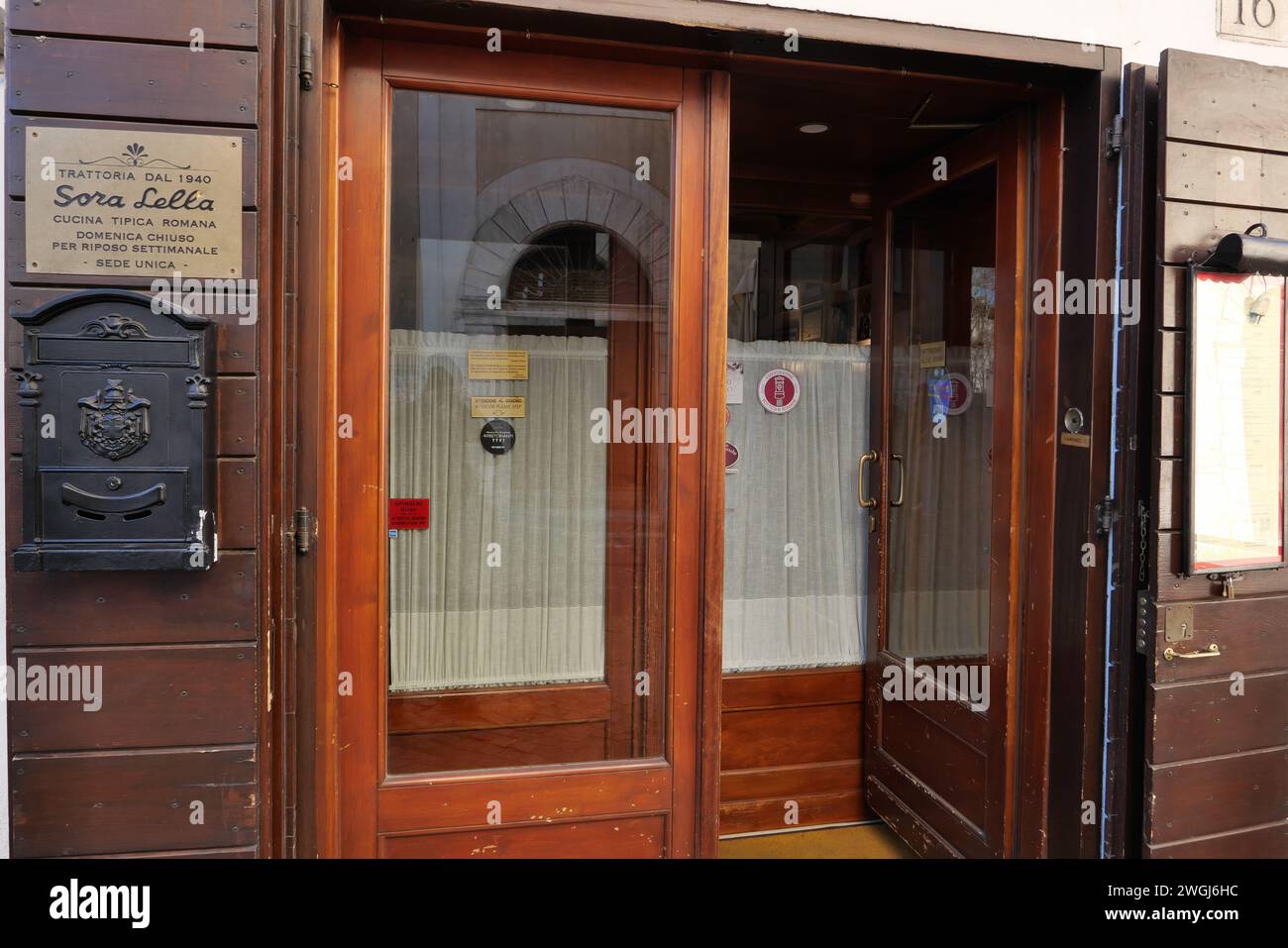 SIGN OF SORA LELLA RESTAURANT. SORA LELLA RESTAURANT IS ONE OF THE MOST ...