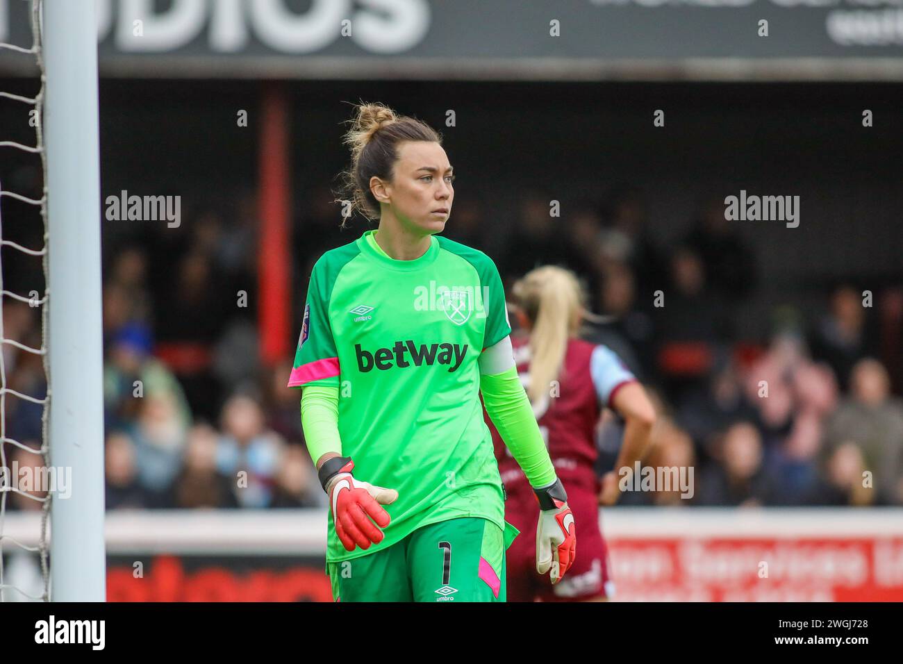 London Uk 4th February 2024 Mackenzie Arnold 1 West Ham United In