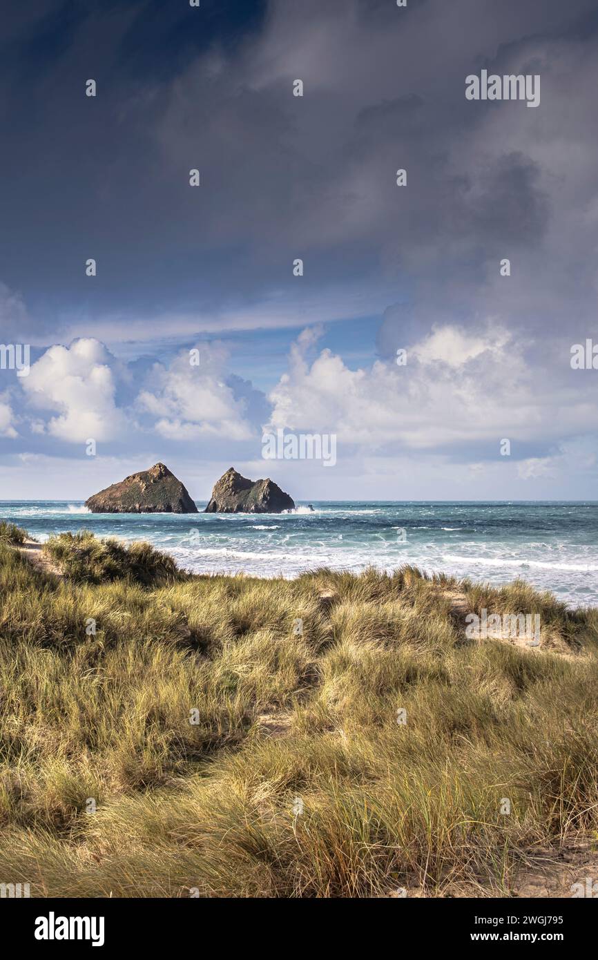 The iconic Carters Rocks Gull Rocks seen from the massive Sand dune ...