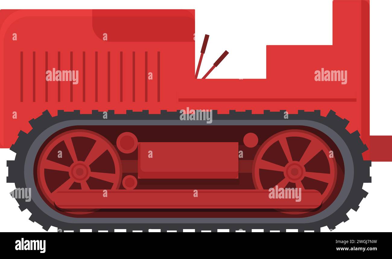 Red crawler crane hi-res stock photography and images - Alamy