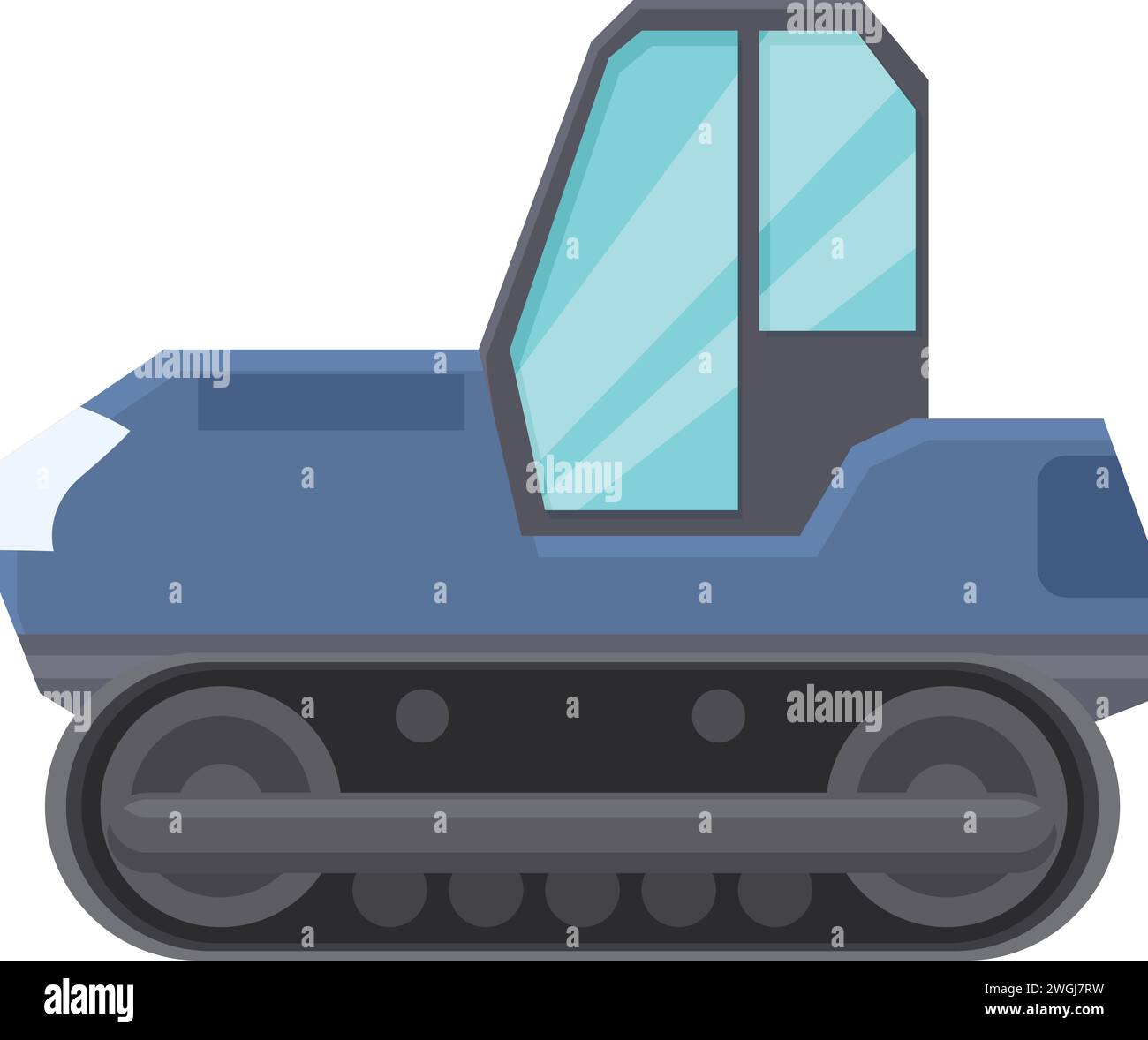 Technology crawler icon cartoon vector. Vehicle machine. Engine truck ...