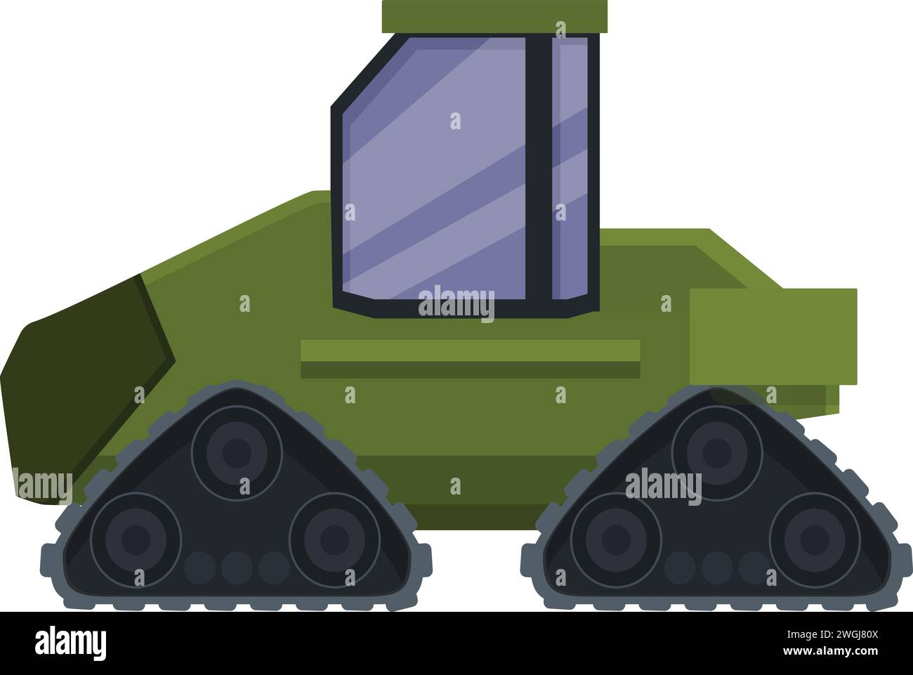 Construction road crawler icon cartoon vector. Work car heavy. Vehicle ...