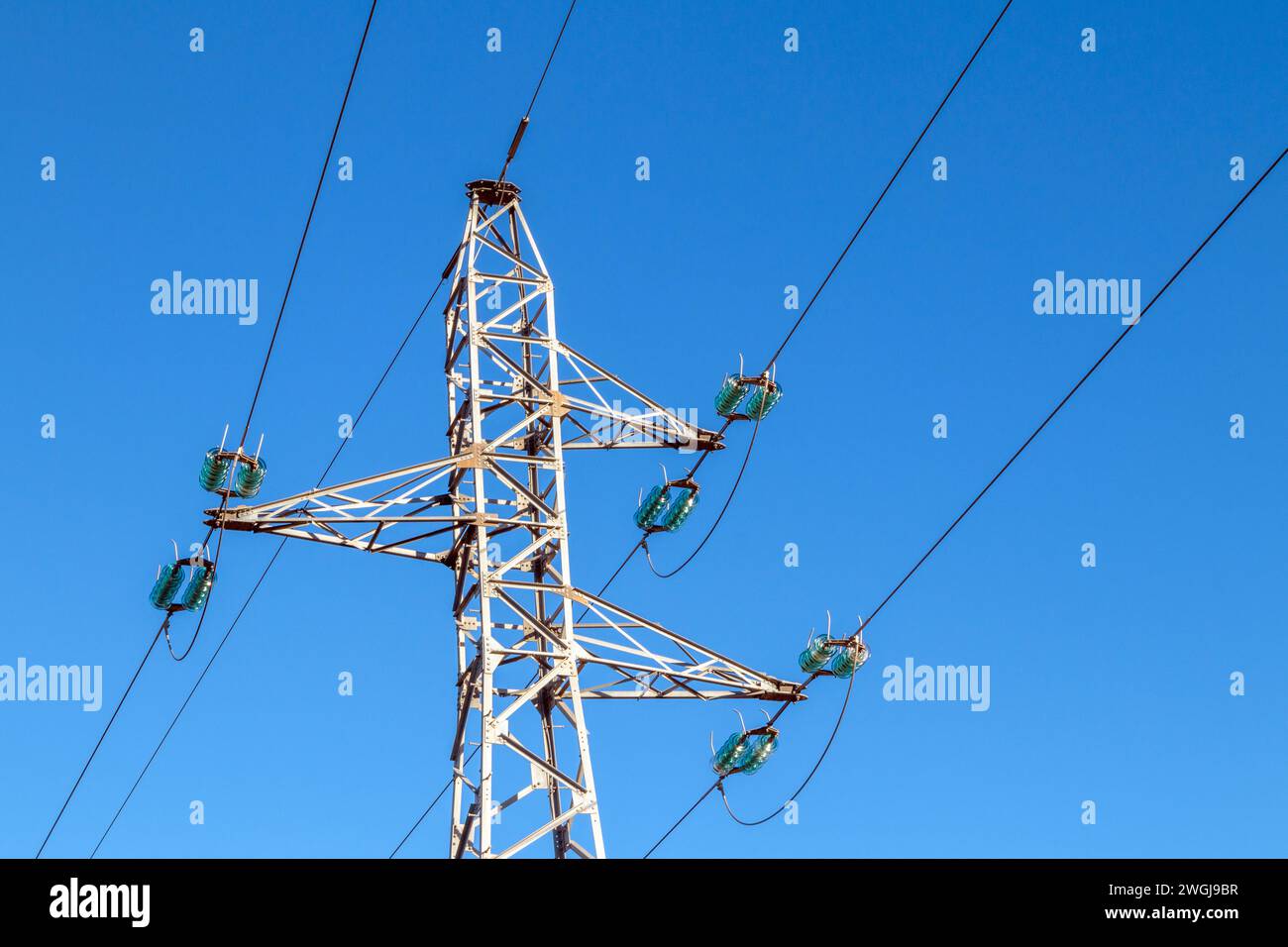 High tension pylon hi-res stock photography and images - Alamy