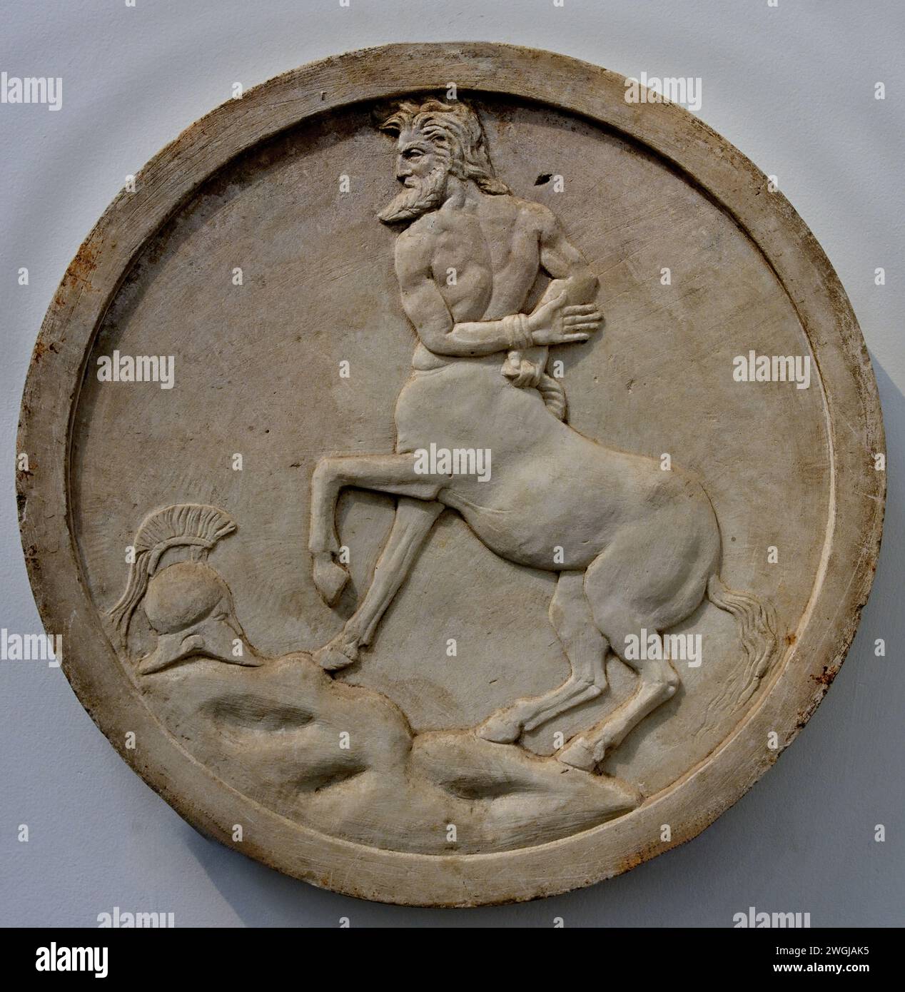 Showing centaur Decoration Oscilla shows scenes of Hercules’ life. in ...