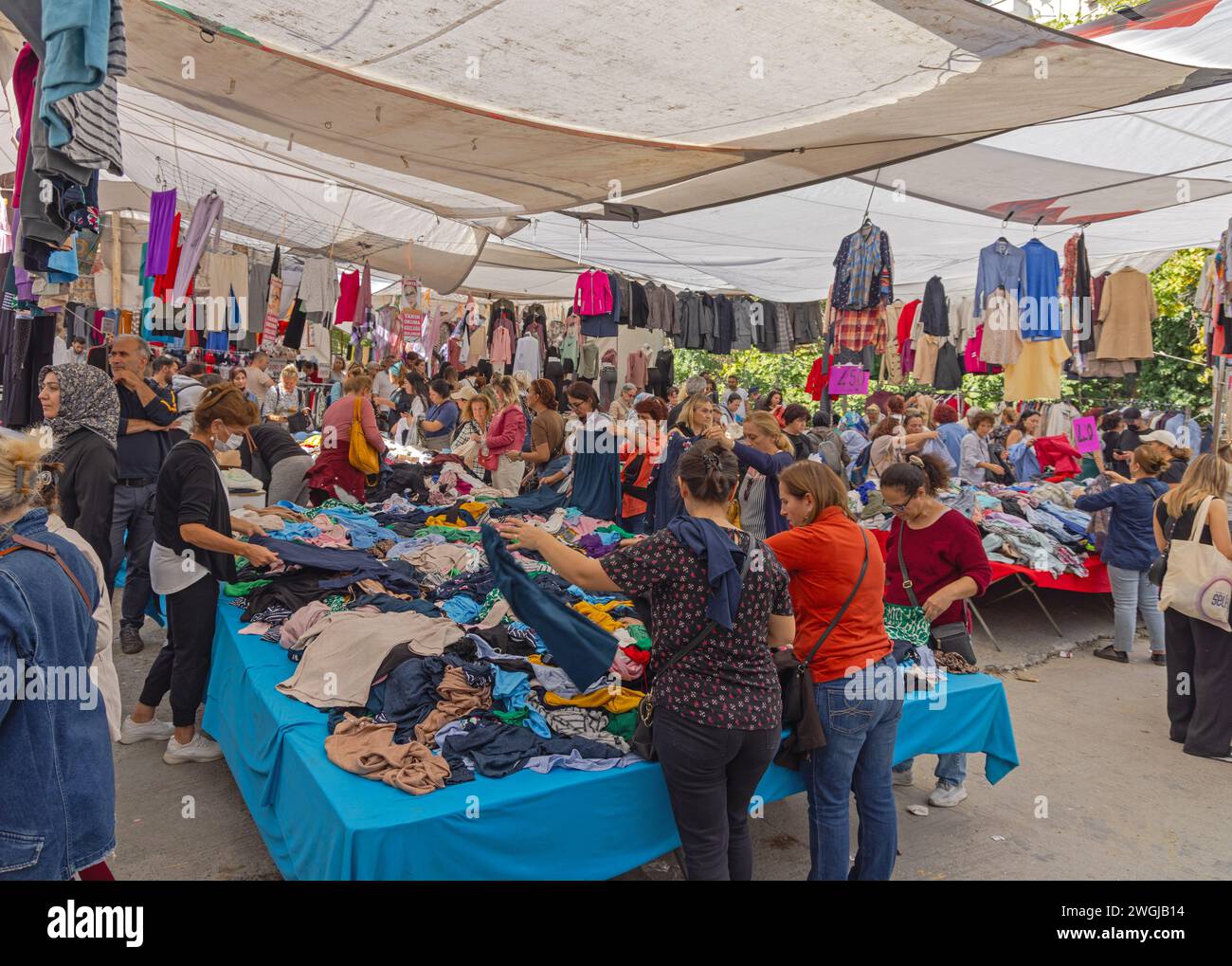 Istanbul, Turkey - October 21, 2023: Garment Clothing Textile Fashion ...