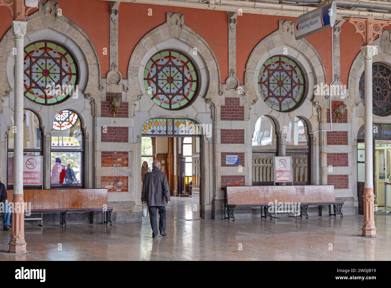 Istanbul, Turkey - October 18, 2023: Interior of Famous Orient Express ...