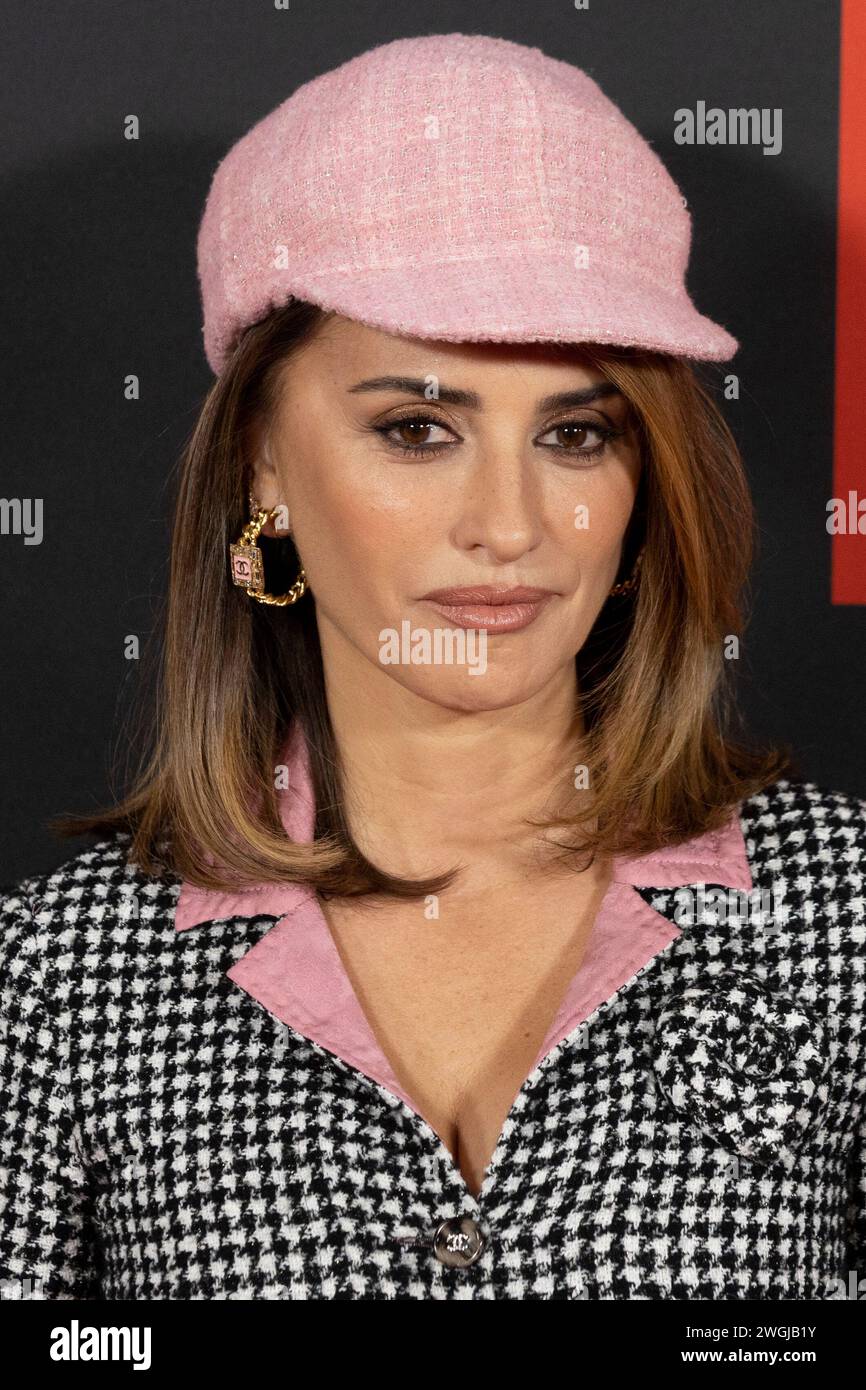 Madrid, Spain. 05th Feb, 2024. Actress Penélope Cruz Sánchez attends ...