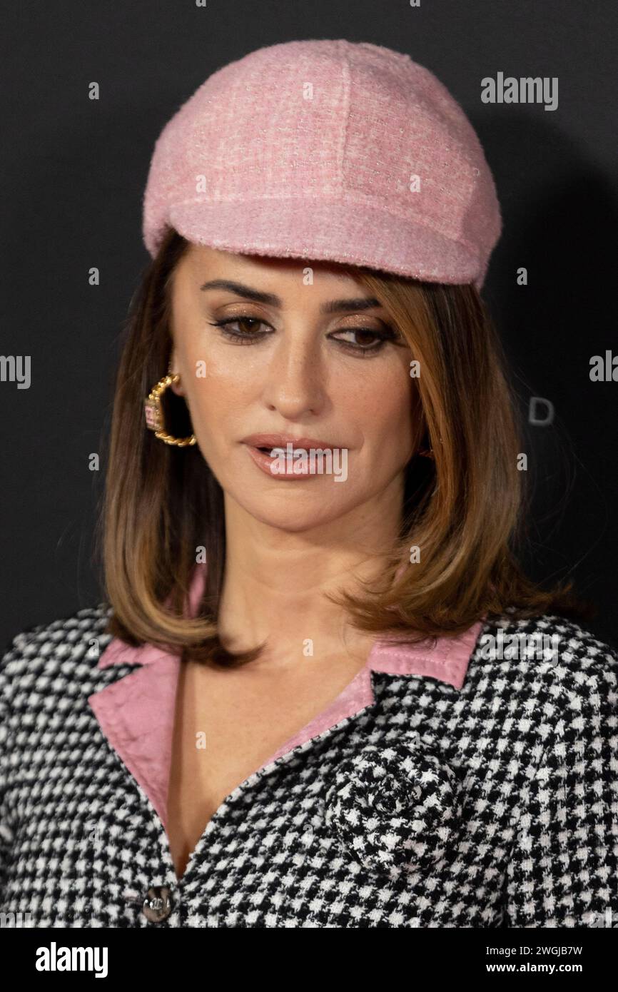 Madrid, Spain. 05th Feb, 2024. Actress Penélope Cruz Sánchez attends ...