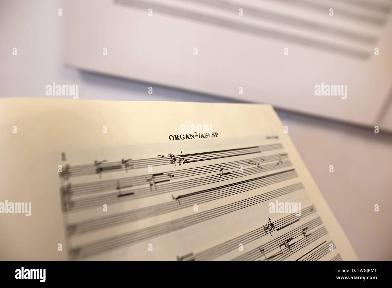 John cage organ hi-res stock photography and images - Alamy