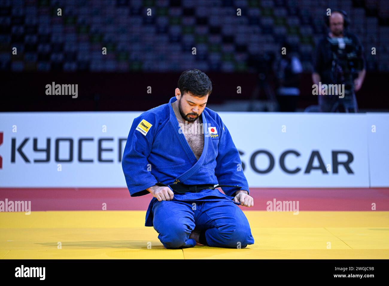 Aaron Wolf during the Paris Grand Slam 2024 IJF World Judo Tour event ...