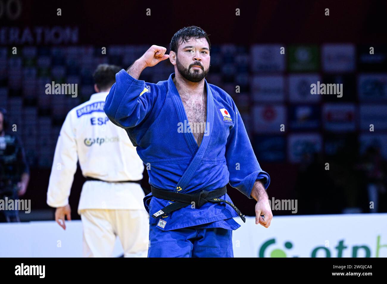 Aaron Wolf during the Paris Grand Slam 2024 IJF World Judo Tour event ...