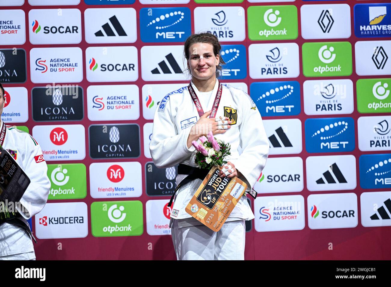 Anna Maria WAGNER during the Paris Grand Slam 2024 IJF World Judo Tour ...
