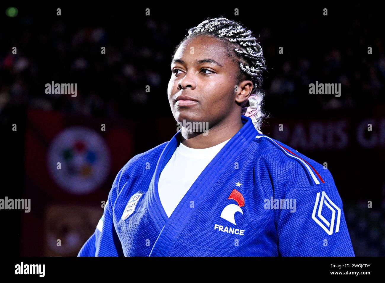 Romane Dicko during the Paris Grand Slam 2024 IJF World Judo Tour event ...