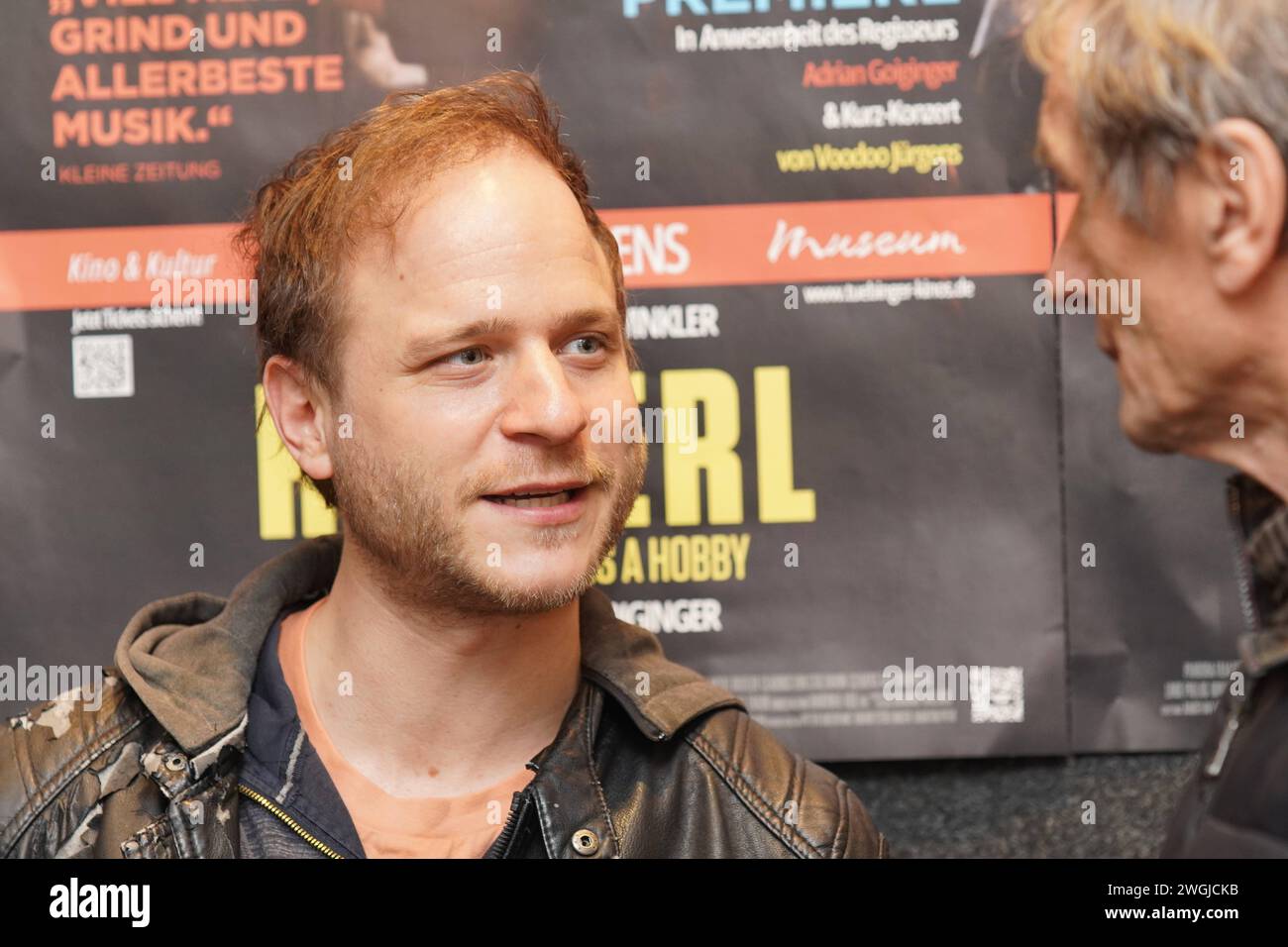 Adrian Goiginger, Regisseur, bei der Premiere von RICKERL - MUSIK IS ...